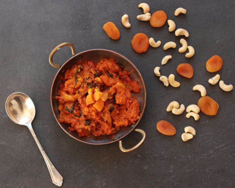 Apricot, Butternut Squash & Cashew Curry - Healthy Living James