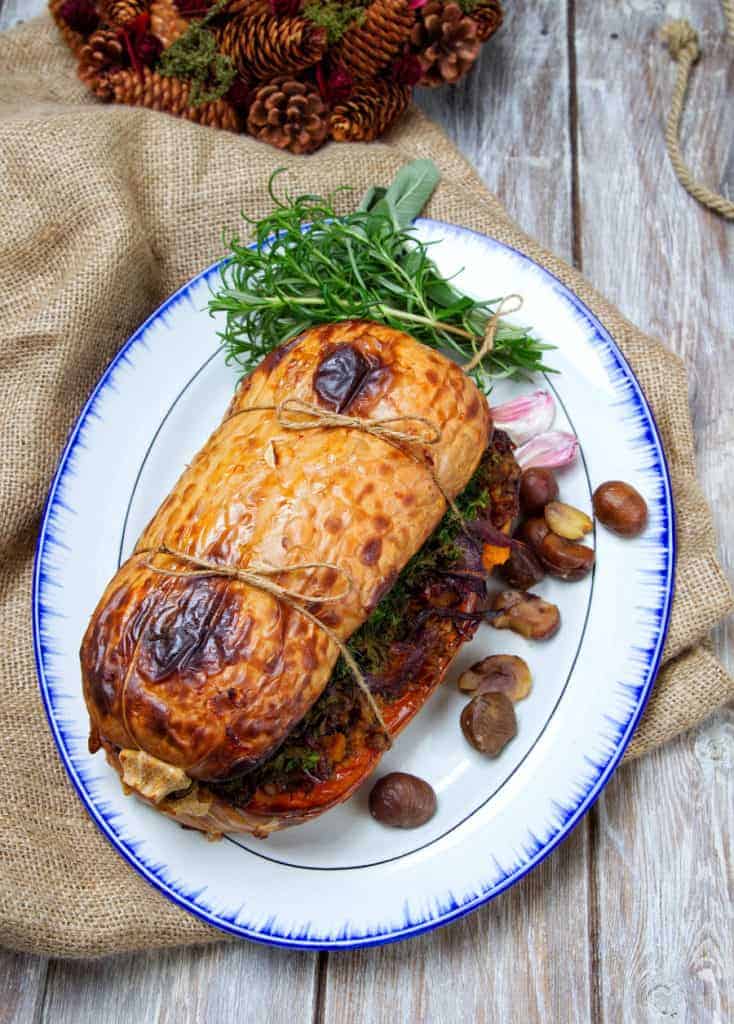 Christmas Stuffed Squash - Healthy Living James