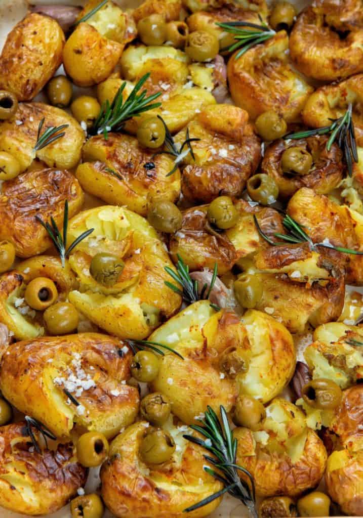 Olive Smashed Potatoes - Healthy Living James 5 ingredients gluten free ...