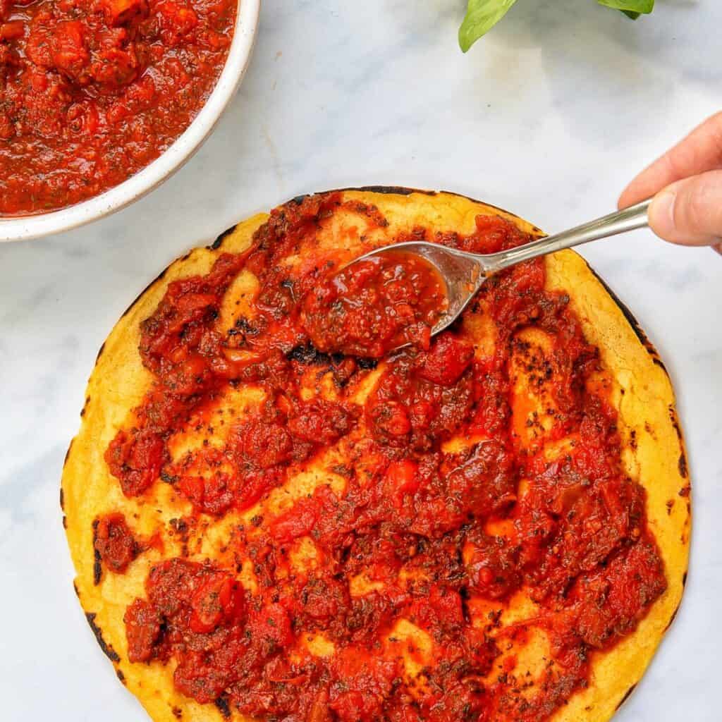 Quick Pizza Base Sauce (under 10 minutes) - Healthy Living James