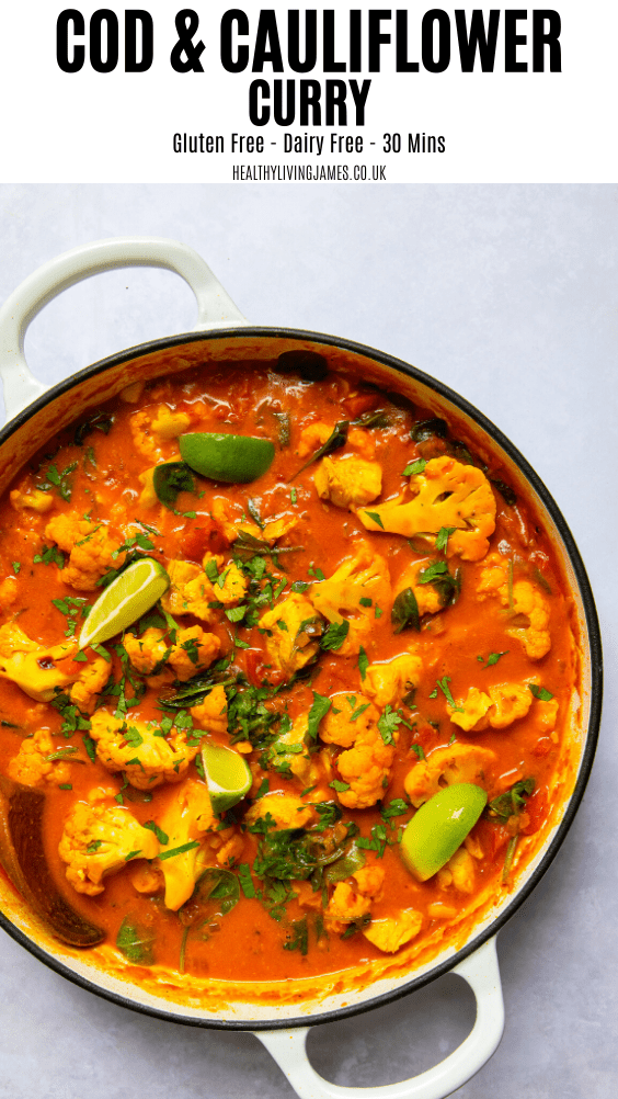 Easy Cod Curry - Healthy Living James