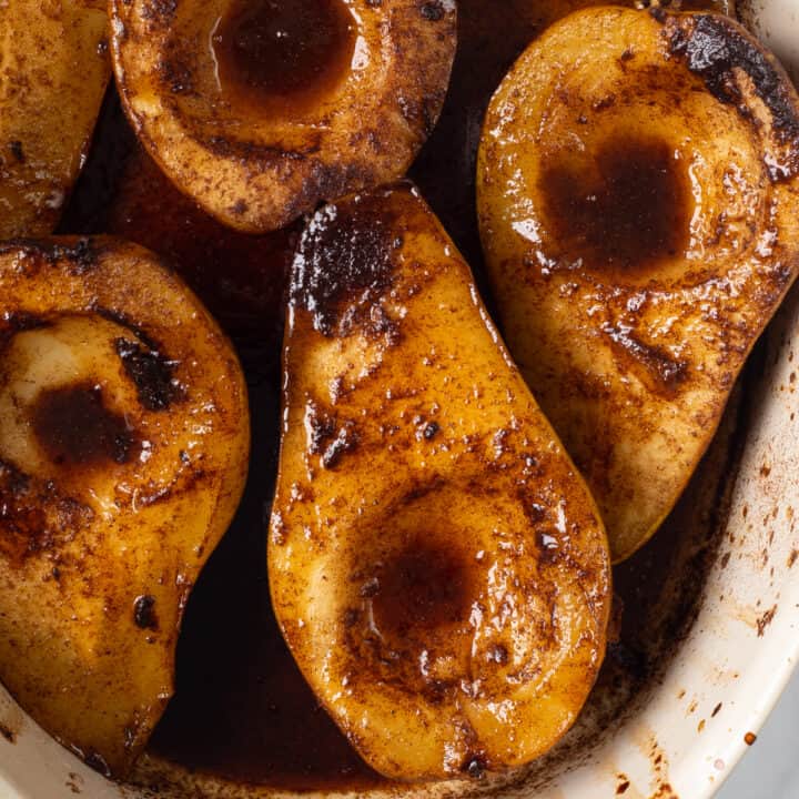 Easiest Baked Pears - Healthy Living James