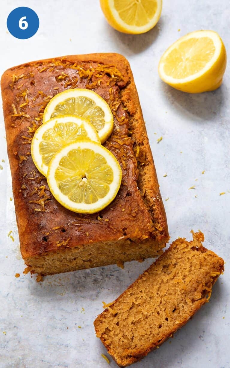 Easy Vegan Lemon Drizzle Cake (10 minutes prep) - Healthy Living James