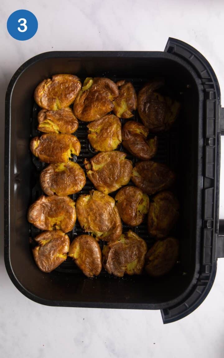 Air Fryer Roast Potatoes in 30 minutes! - Healthy Living James