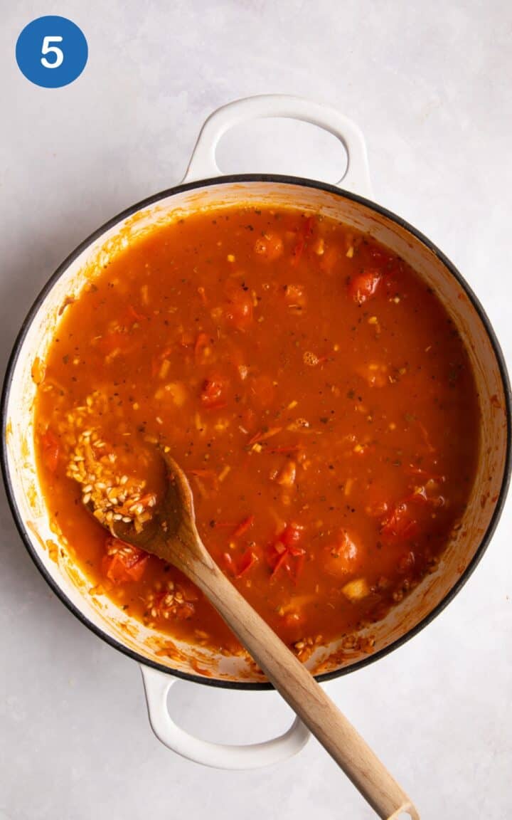 Easy One Pot Tomato Risotto - Healthy Living James