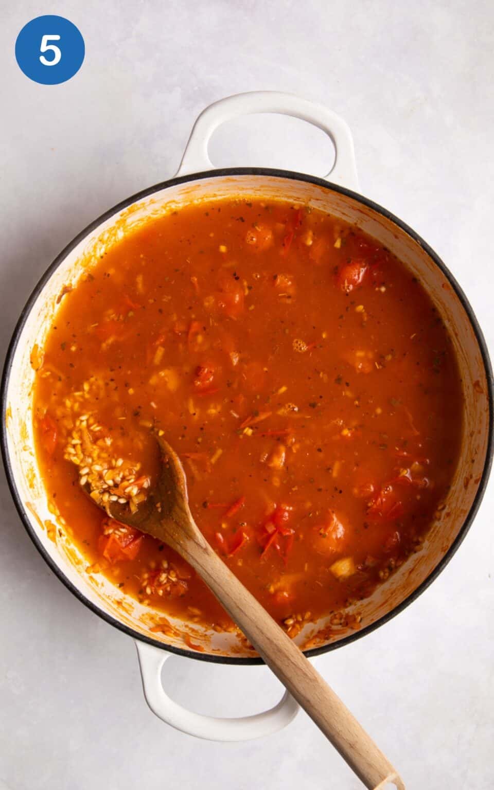 Easy One Pot Tomato Risotto - Healthy Living James