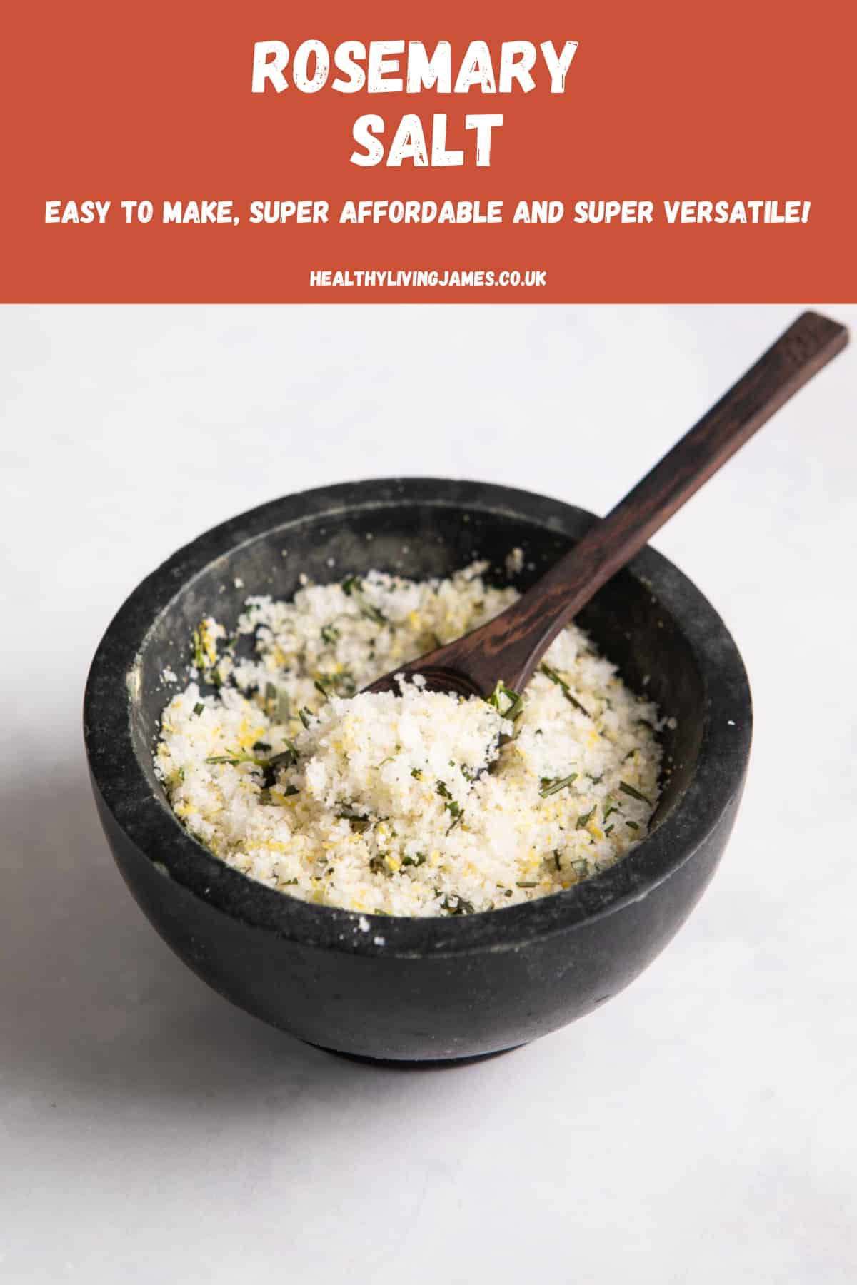 Easy Rosemary Salt (in 5 minutes!) - Healthy Living James