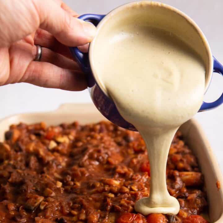 Vegan White Sauce (Bechamel) - Healthy Living James