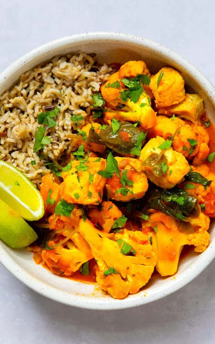 Easy Cod Curry - Healthy Living James