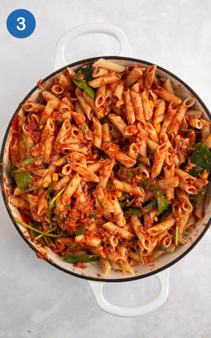 Easiest Tuna Pasta Bake - Healthy Living James