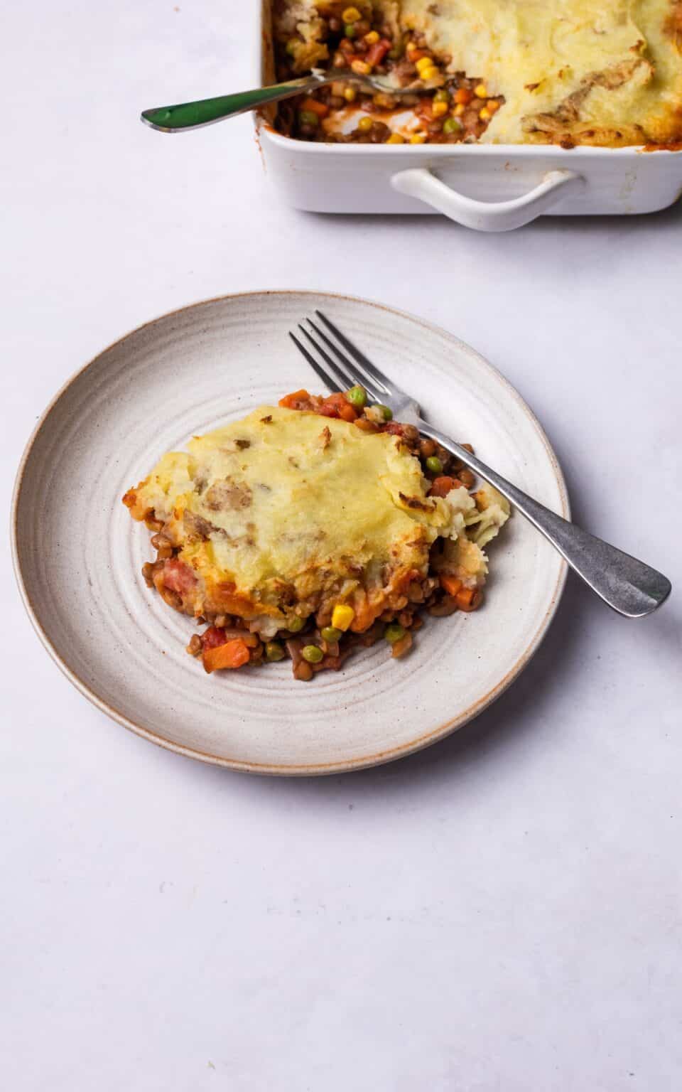 Lentil Cottage Pie (Vegan) - Healthy Living James
