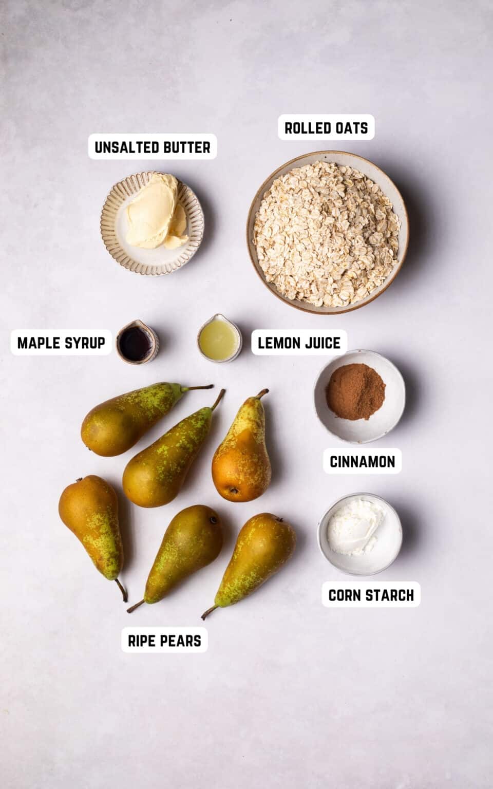 Easy Pear Crumble (gluten-free & vegan) - Healthy Living James