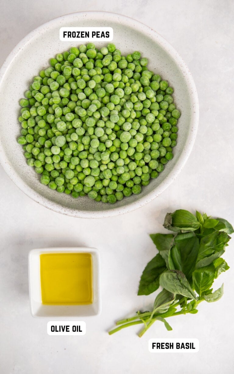 Quick Mashed Peas (5 minutes) - Healthy Living James