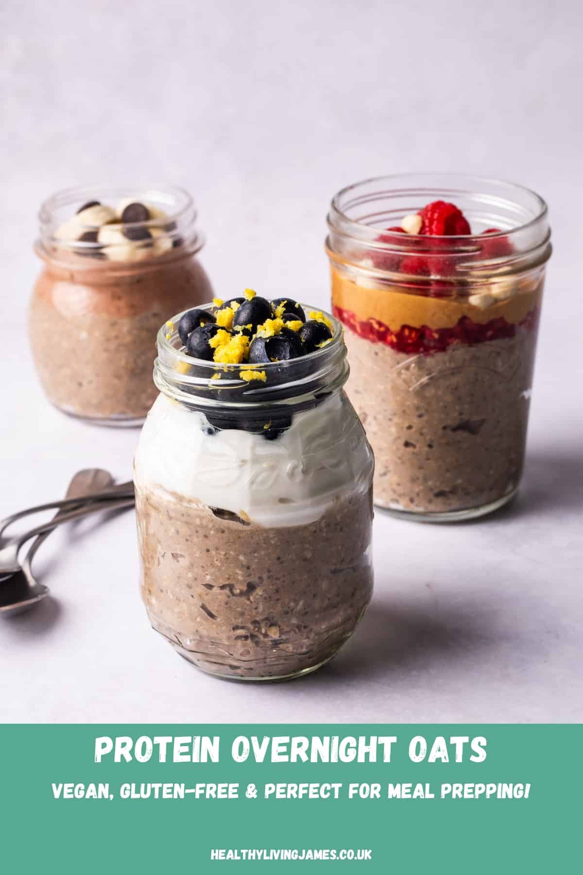 Easy Protein Overnight Oats - Healthy Living James