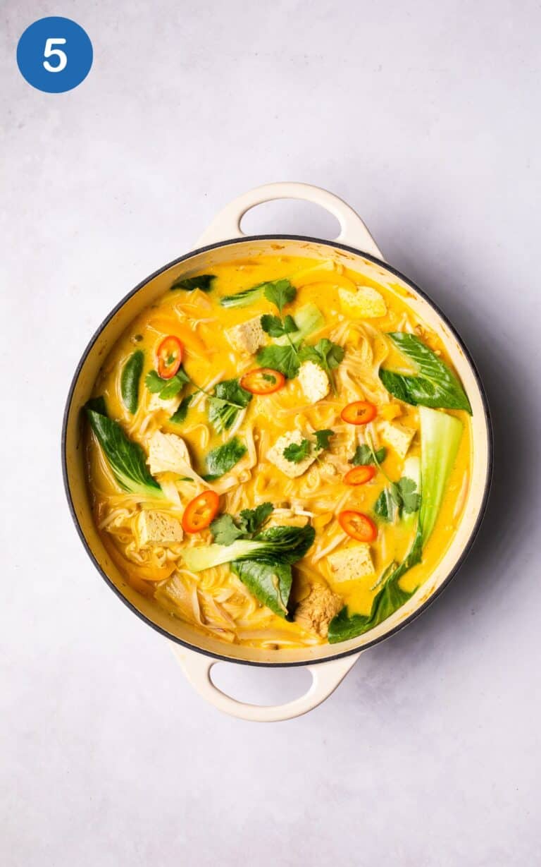 Easy Vegan Laksa - Healthy Living James