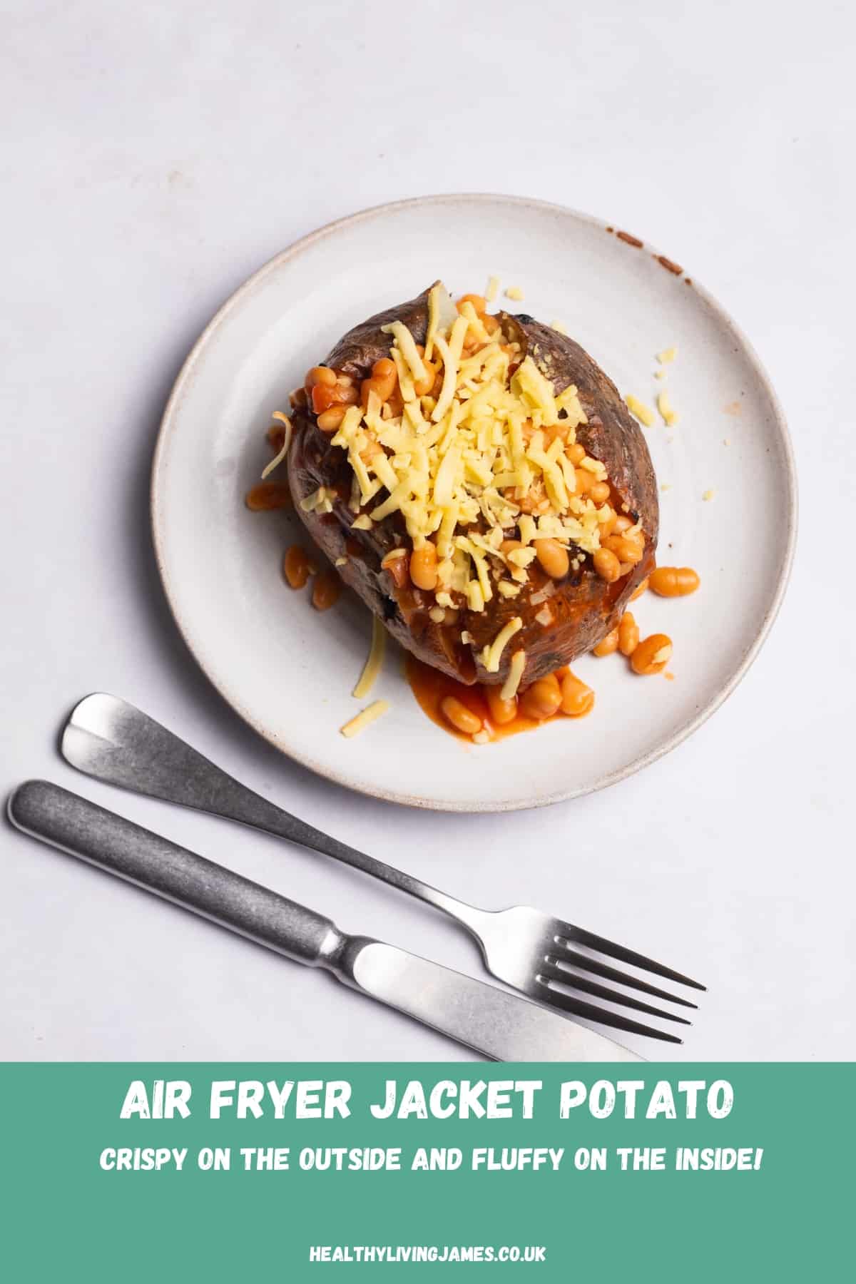 Air Fryer Jacket Potato - Healthy Living James