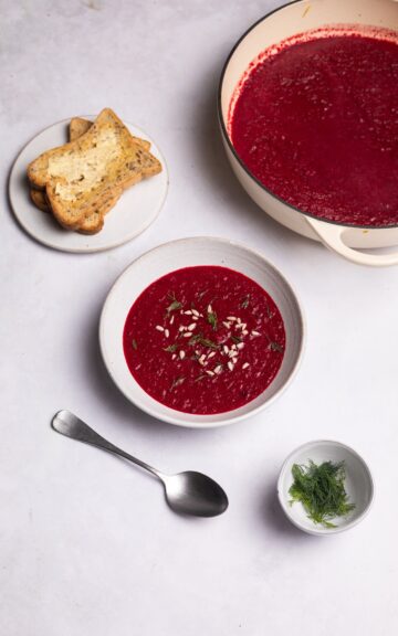Beetroot Soup - Healthy Living James