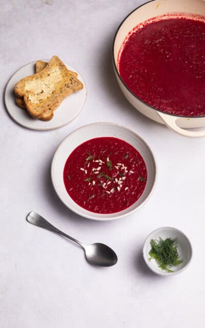 Beetroot Soup - Healthy Living James
