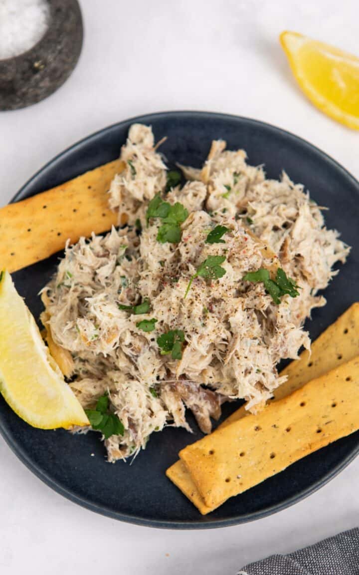 Smoked Mackerel Pate (5 minutes) - Healthy Living James