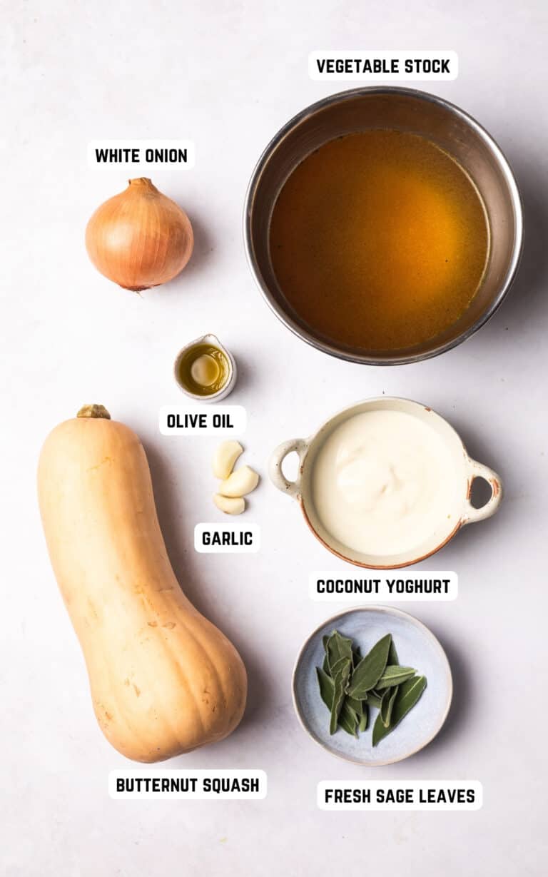 Easy Butternut Squash Soup - Healthy Living James