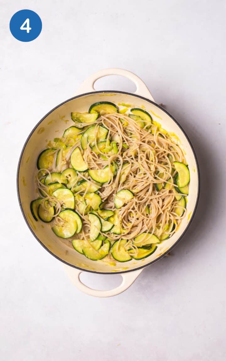 Easy Courgette Pasta (5 ingredients) - Healthy Living James