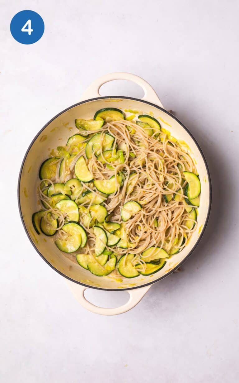 Easy Courgette Pasta (5 ingredients) - Healthy Living James