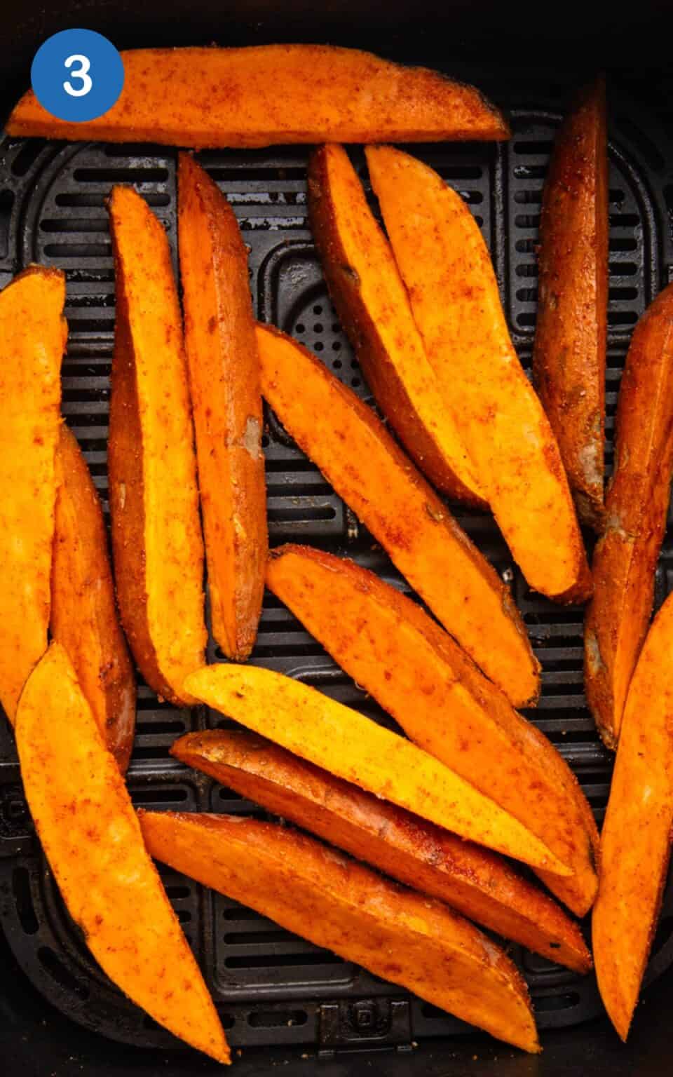 Easy Air Fryer Sweet Potato Wedges (in 20 minutes) - Healthy Living James
