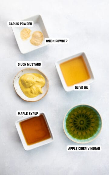 Maple Dijon Dressing (1 minute recipe) - Healthy Living James