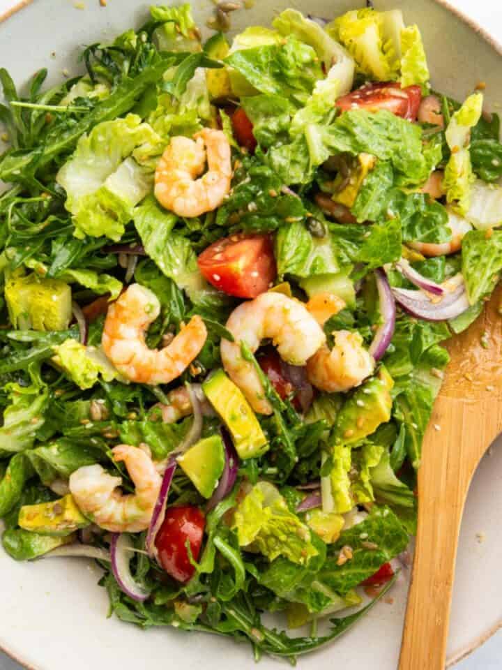 Creamy Prawn Linguine (only 6 ingredients) - Healthy Living James