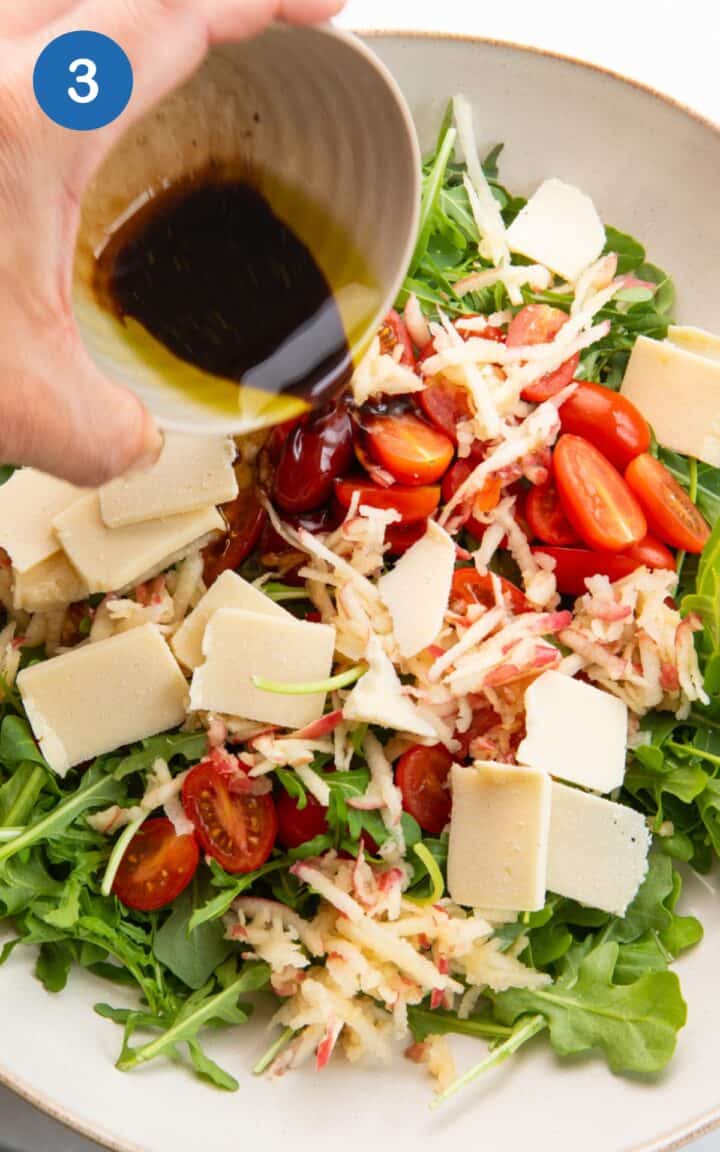 Easy Rocket Salad (in 5 minutes!) - Healthy Living James