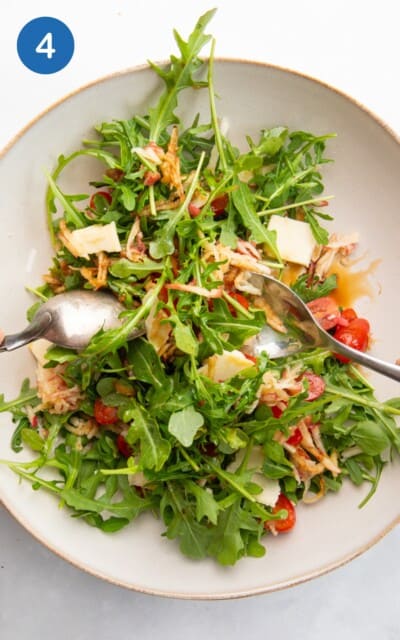 Easy Rocket Salad (in 5 minutes!) - Healthy Living James