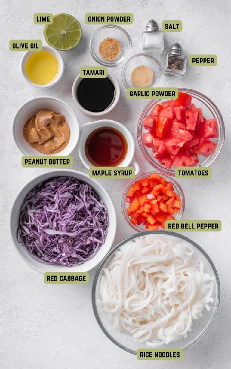 Quick Cold Noodle Salad (in 15 minutes!) - Healthy Living James