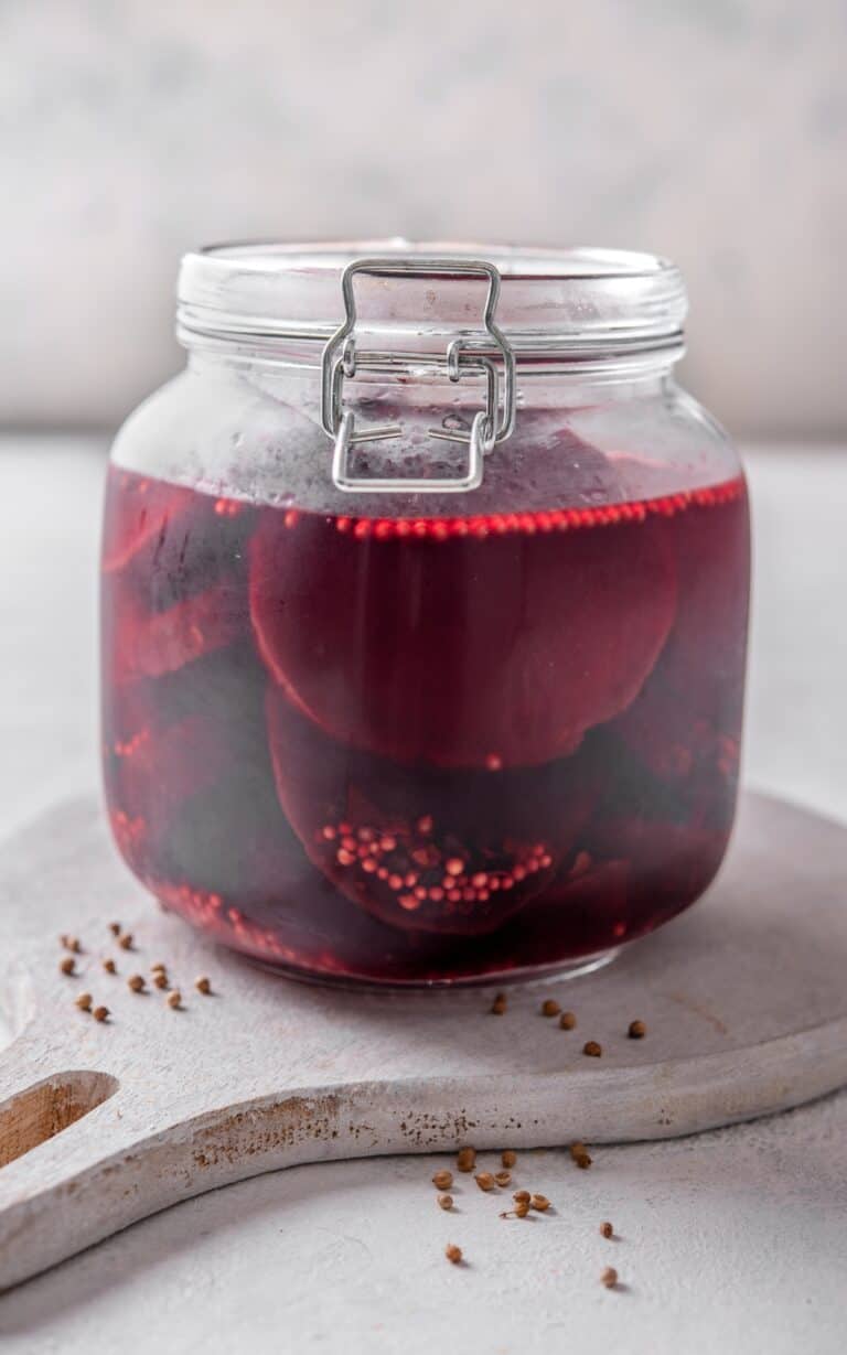 Easy Pickled Beetroot (minimal effort!) - Healthy Living James
