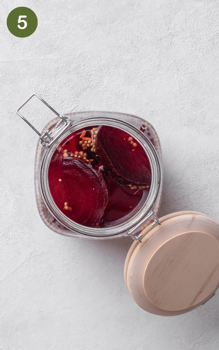 Easy Pickled Beetroot (minimal effort!) - Healthy Living James