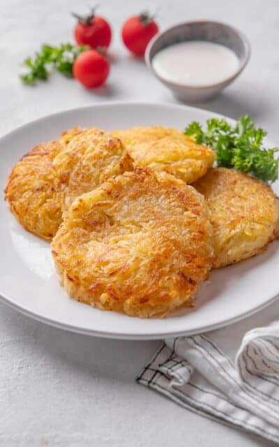 Crispy Potato Rosti (in 20 minutes!) - Healthy Living James