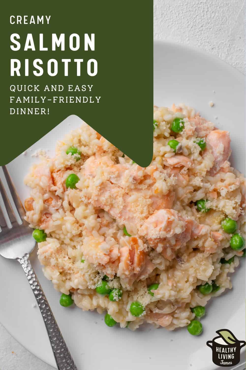 Easy Salmon Risotto - Healthy Living James