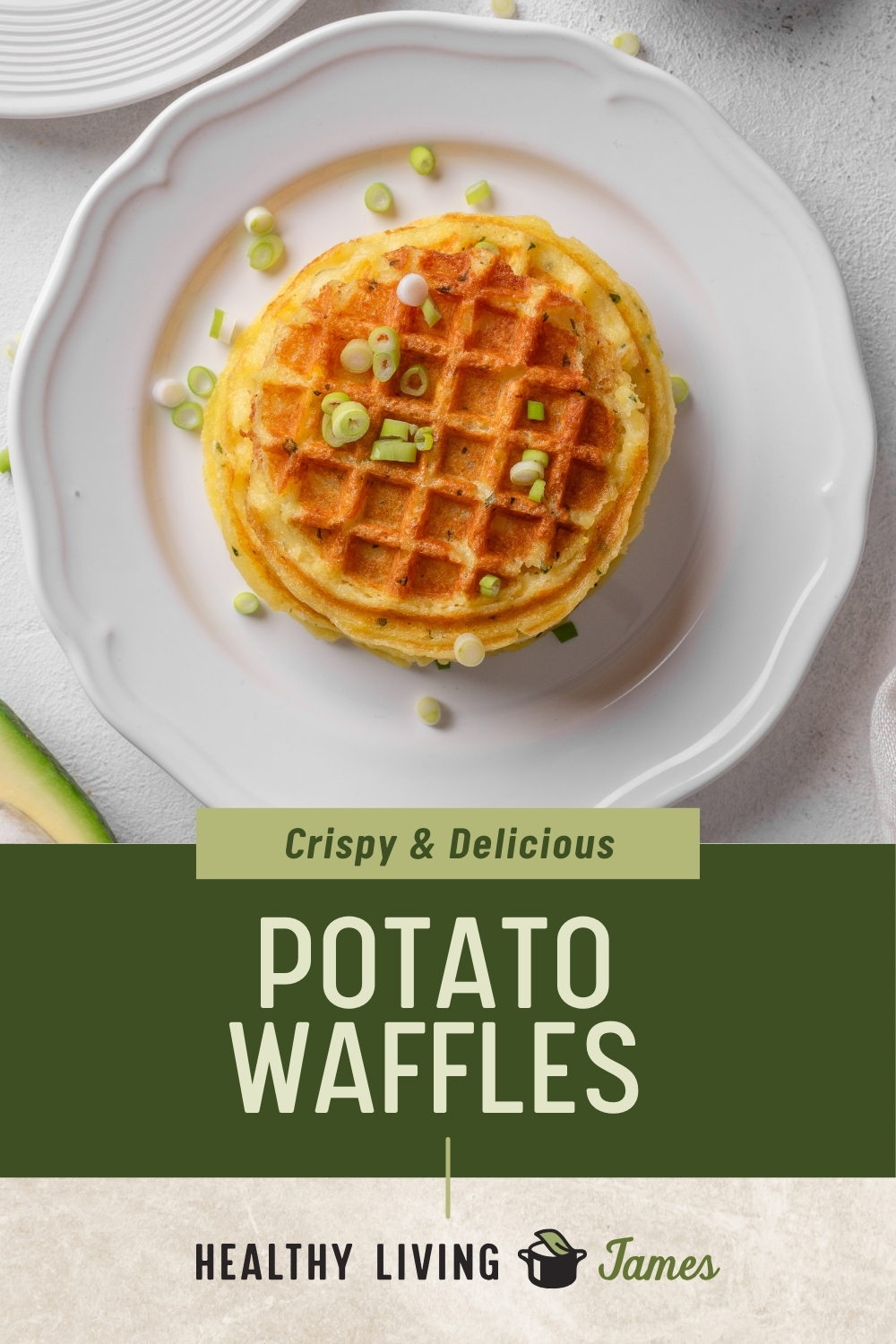 Easy Potato Waffles (quick and crispy!) - Healthy Living James