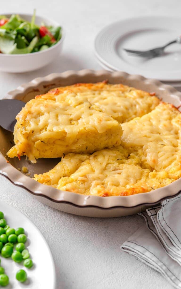 Easy Cheese and Potato Pie - Healthy Living James