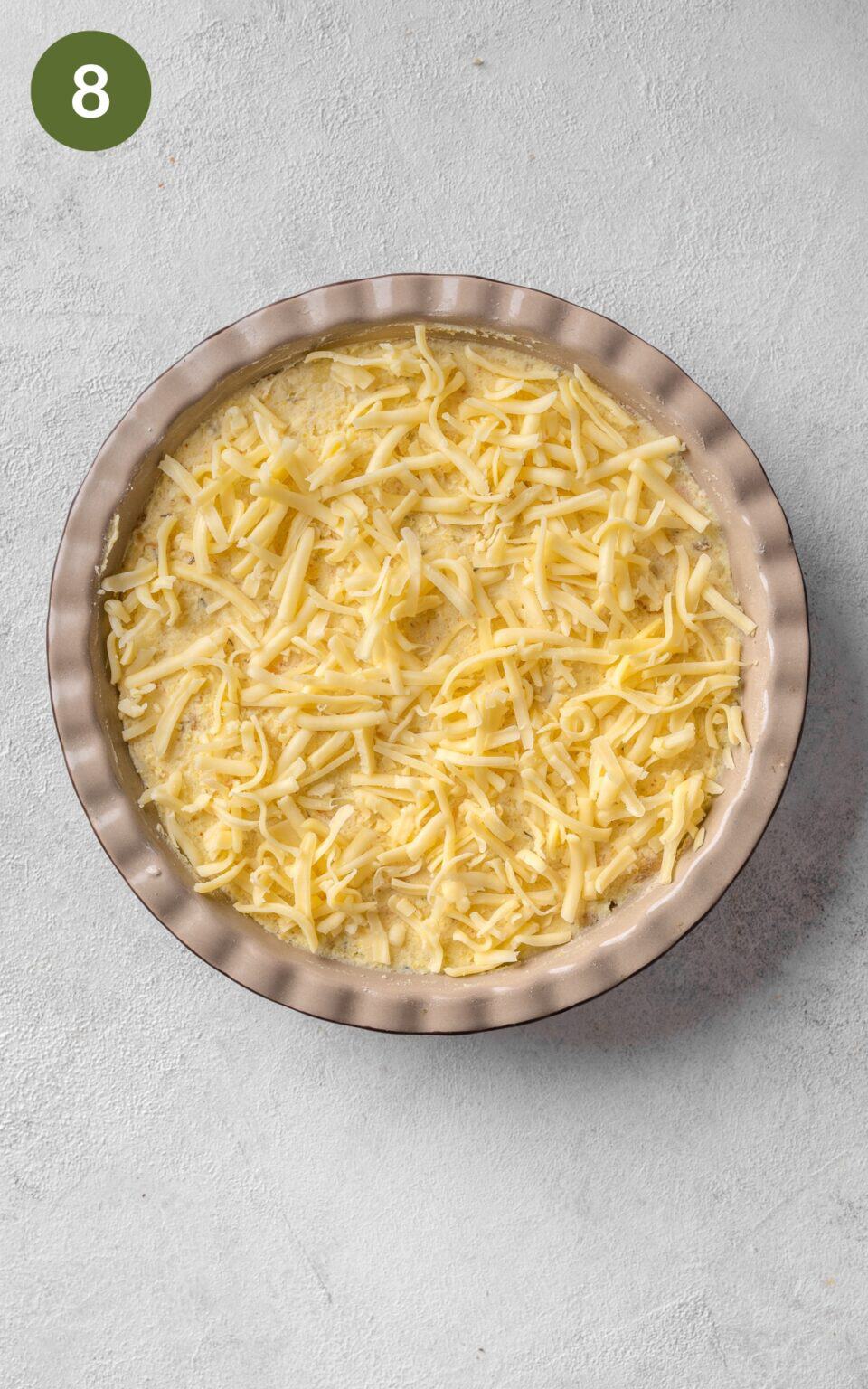 Easy Cheese and Potato Pie - Healthy Living James