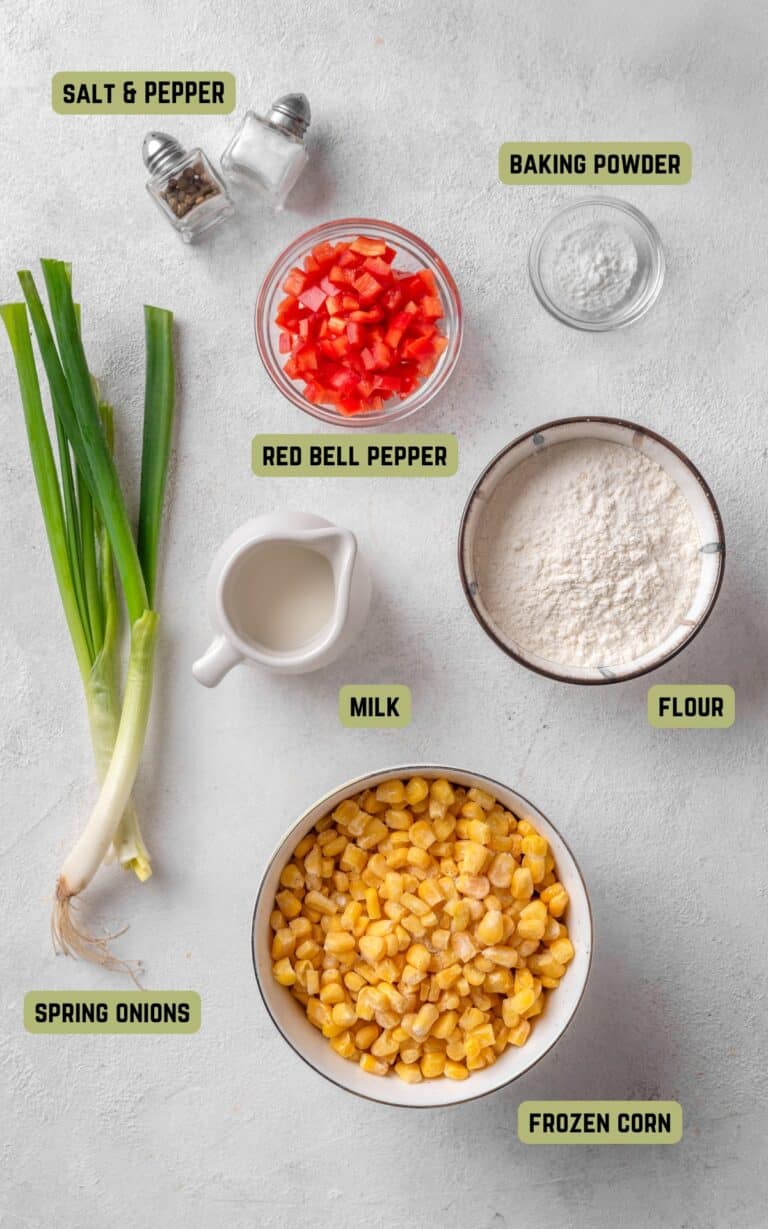 Easy Sweetcorn Fritters - Healthy Living James