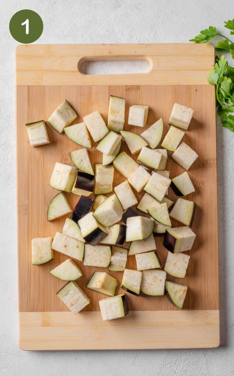 Easy Roasted Aubergine - Healthy Living James