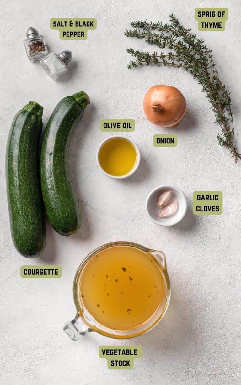 Easiest Courgette Soup - Healthy Living James