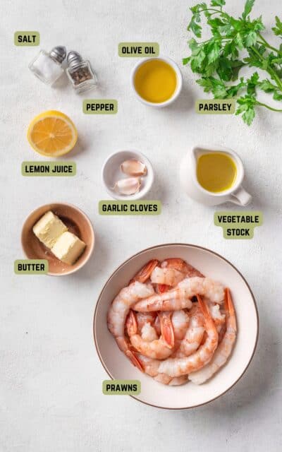 Quick Garlic Prawns (Shrimp) - Healthy Living James