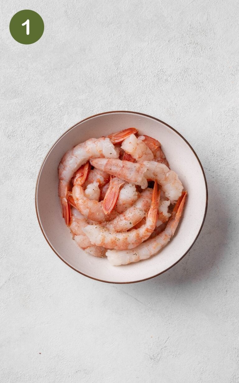 Quick Garlic Prawns (Shrimp) - Healthy Living James