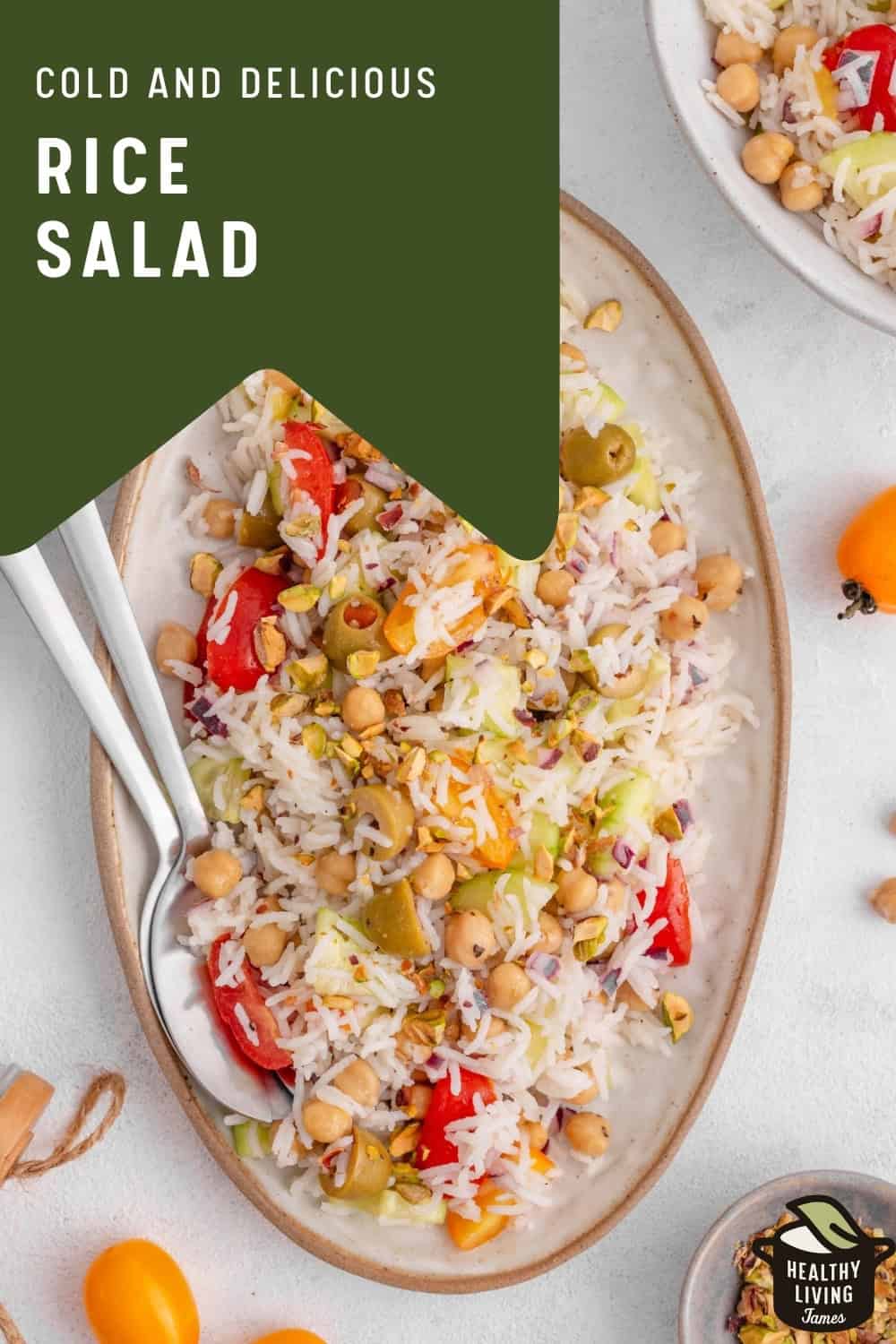 Easy Rice Salad - Healthy Living James