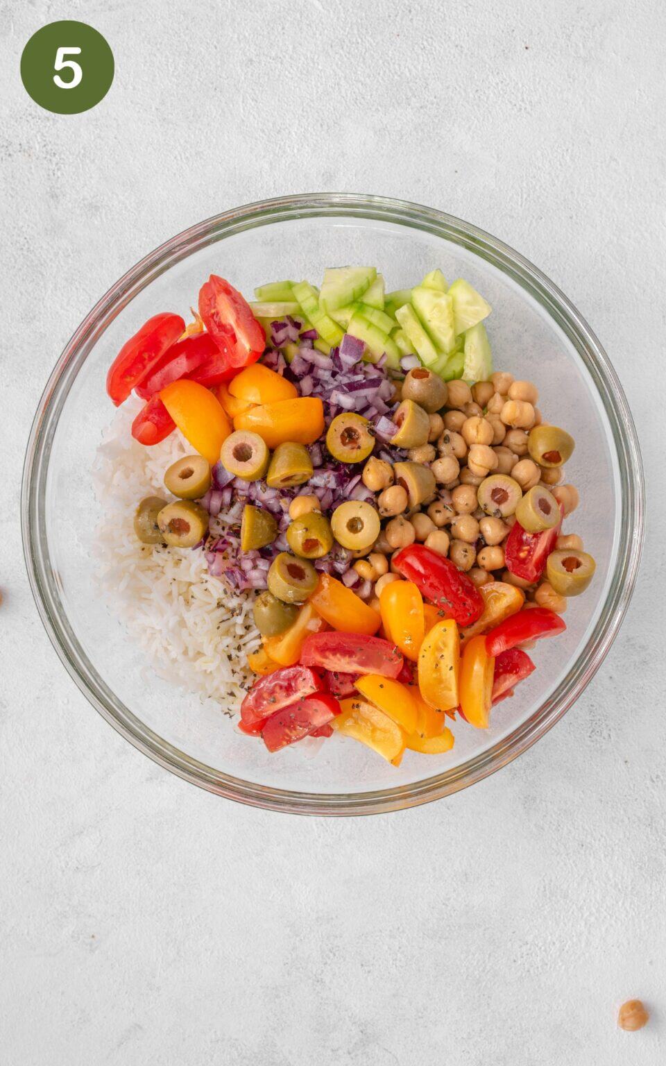 Easy Rice Salad - Healthy Living James